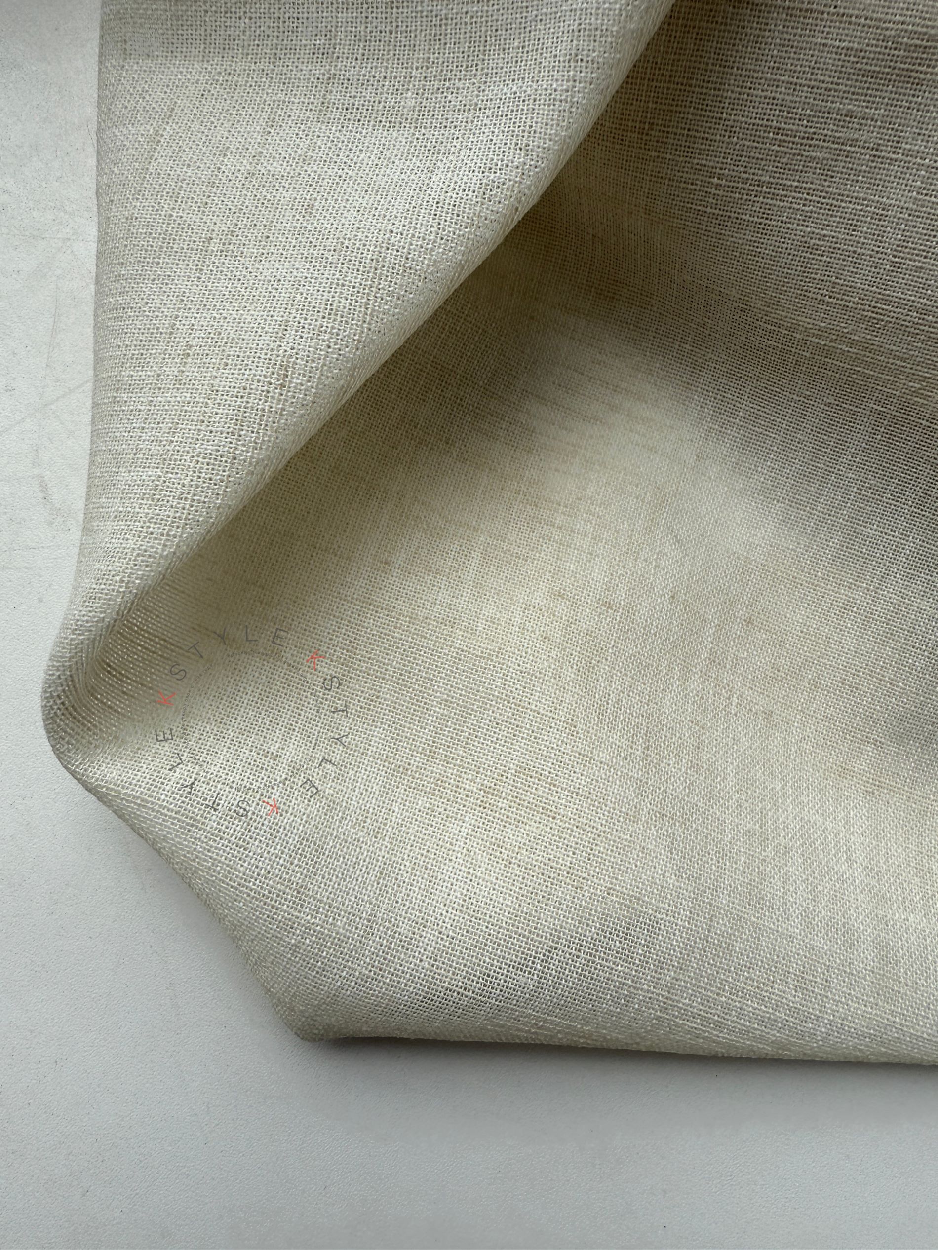 Римская штора Linum 04 кремовый - купить в Москве на заказ по своим ...